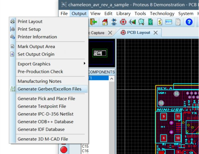 How to Generate Gerber Files from Proteus PCB Layout Software for PCB ...